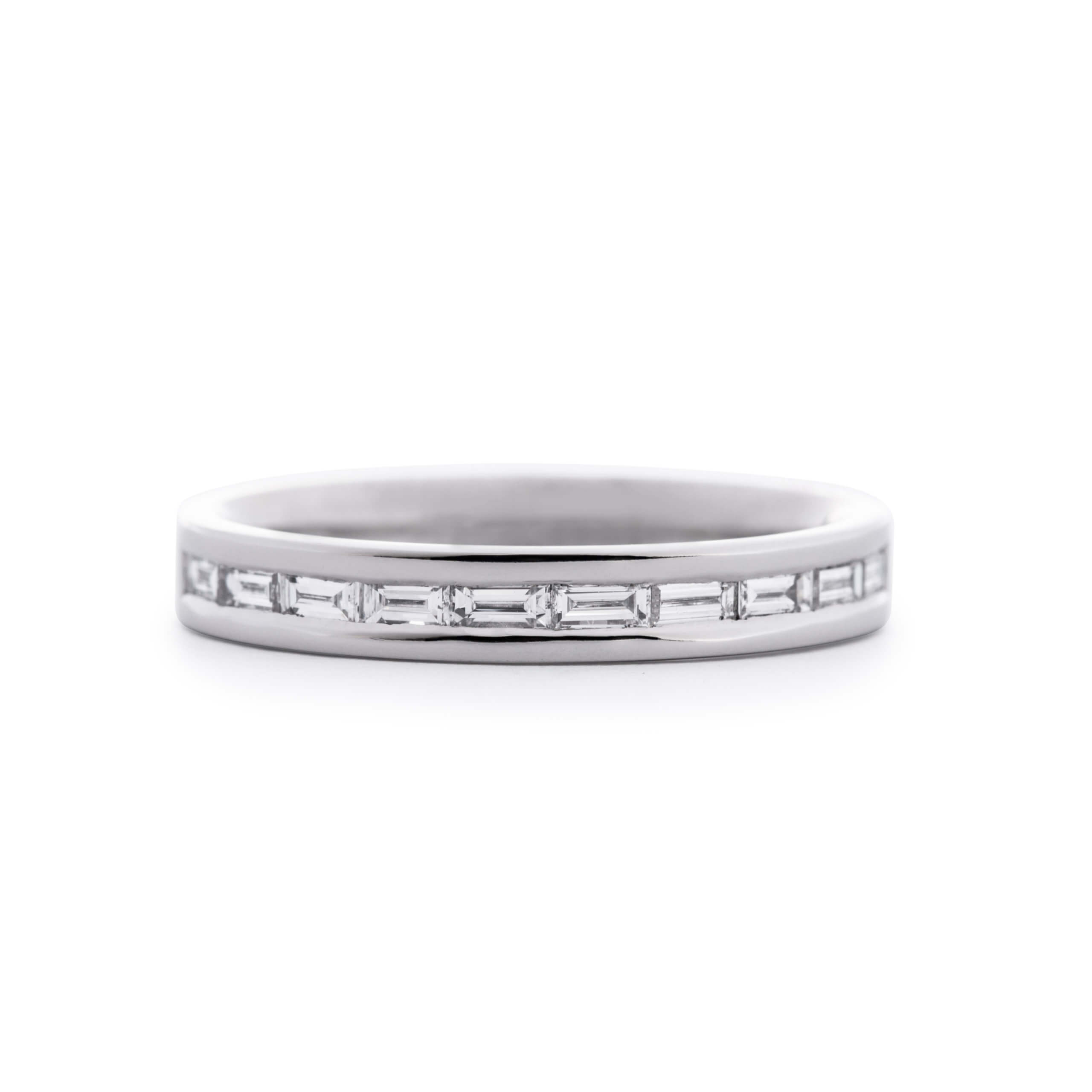Baguette Cut Diamond 0.37ct Channel Set Wedding Band | Jeweller in ...
