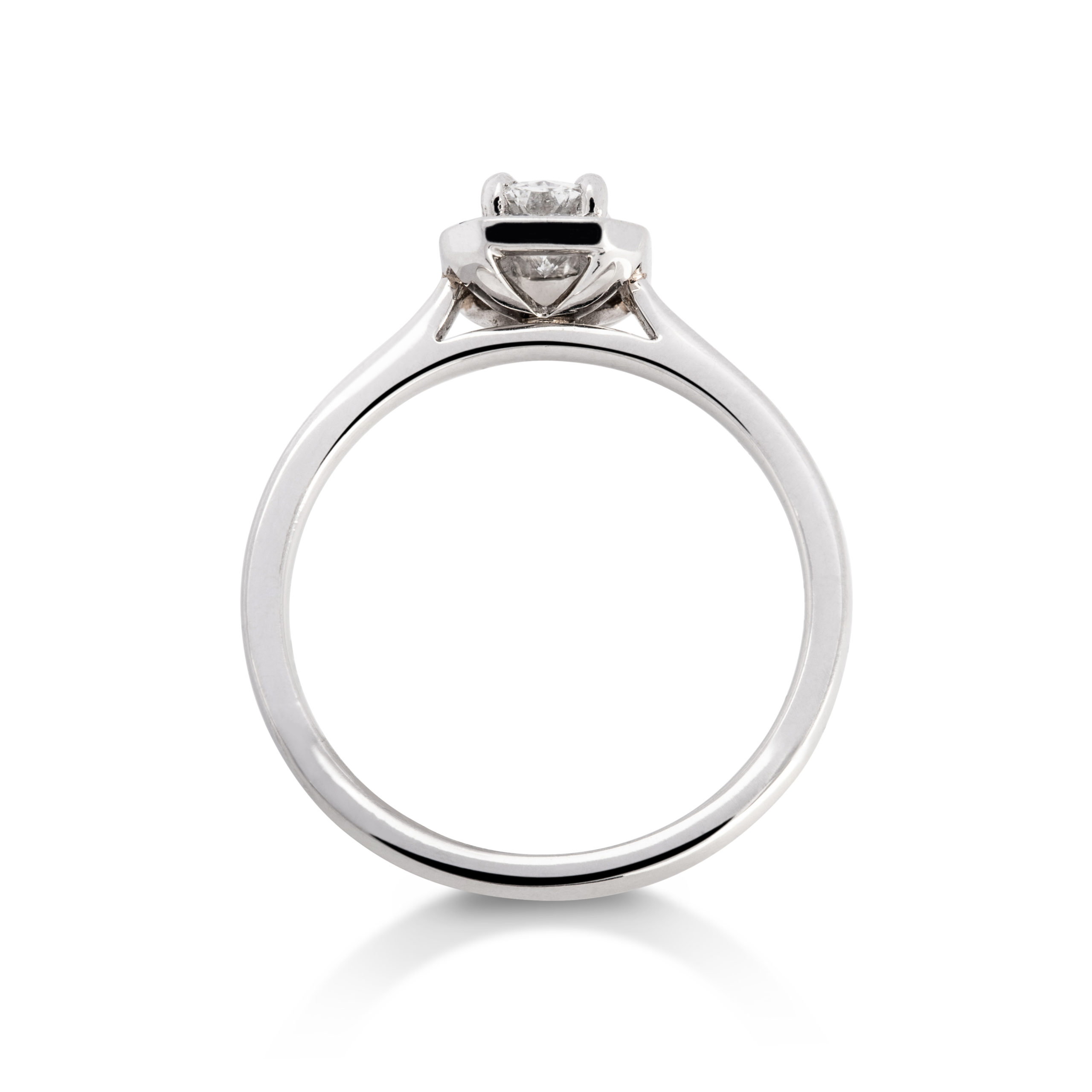 Phoenix Cut Diamond 0.41ct Halo Ring | Jeweller in Harrogate, Yorkshire ...