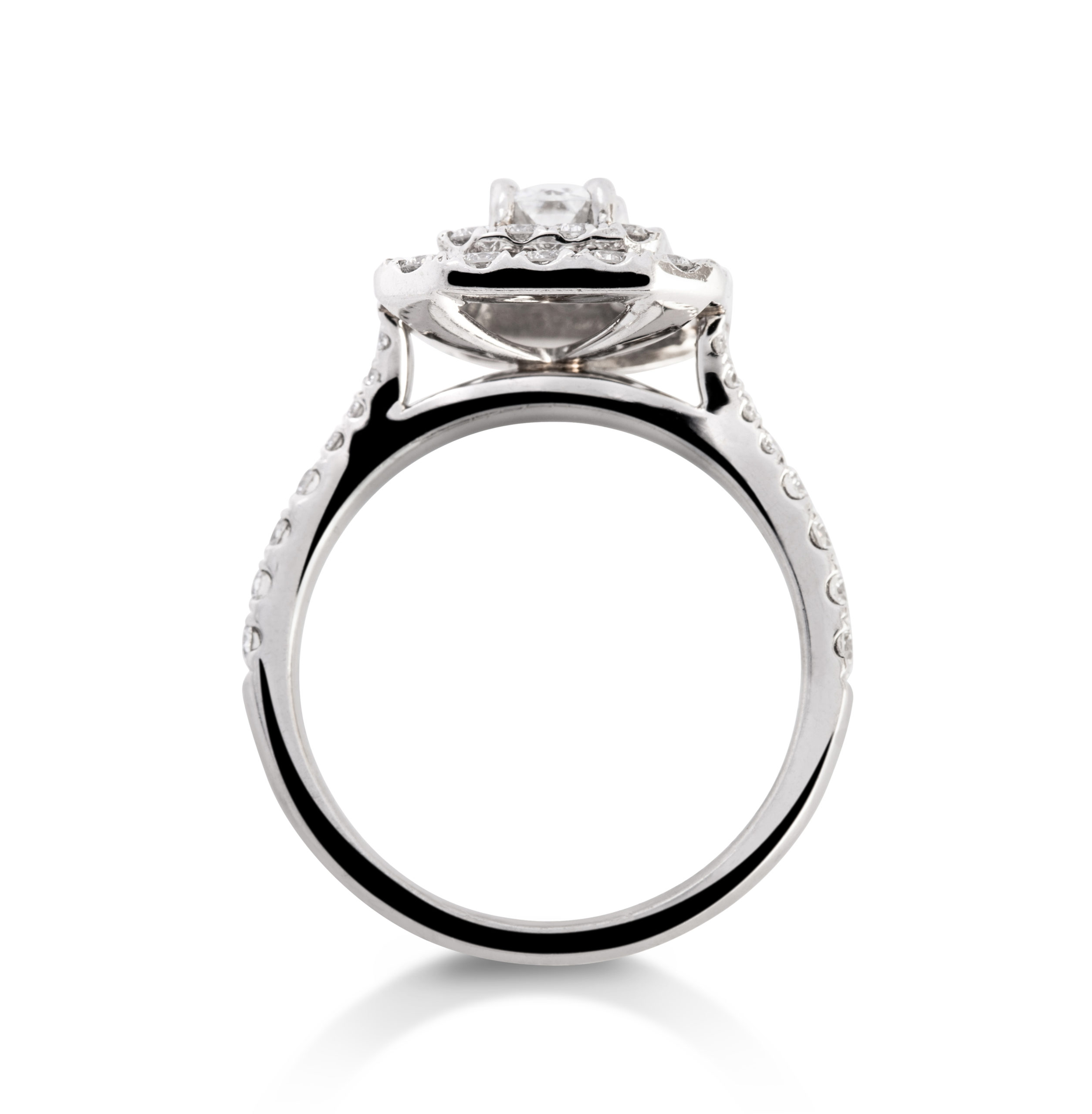 Phoenix Cut Diamond 0.53ct Double Halo Ring | Jeweller in Harrogate ...