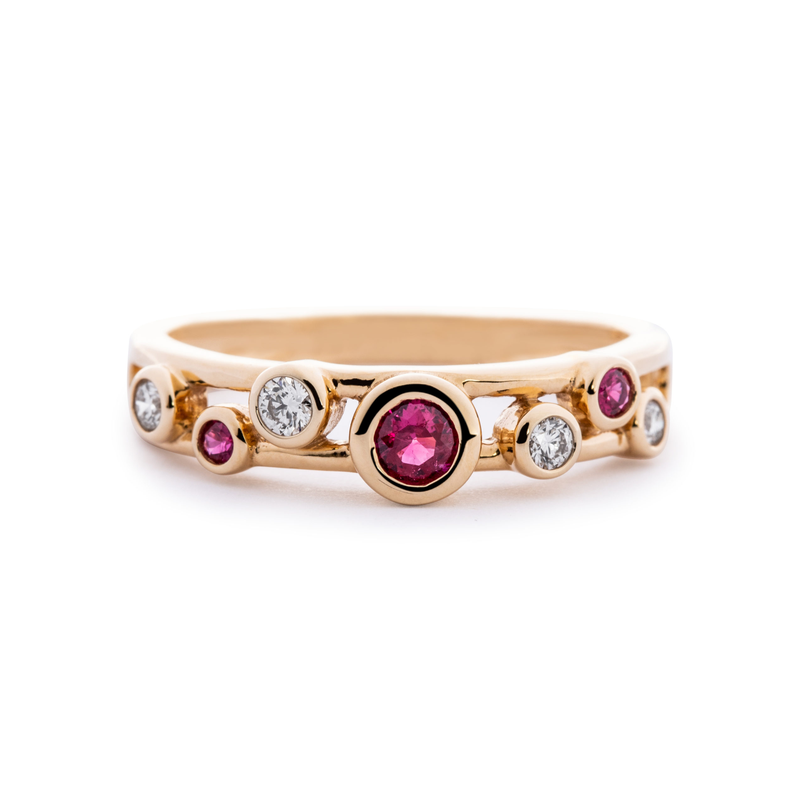 Ruby and Diamond Scatter Ring | Jeweller in Harrogate, Yorkshire ...