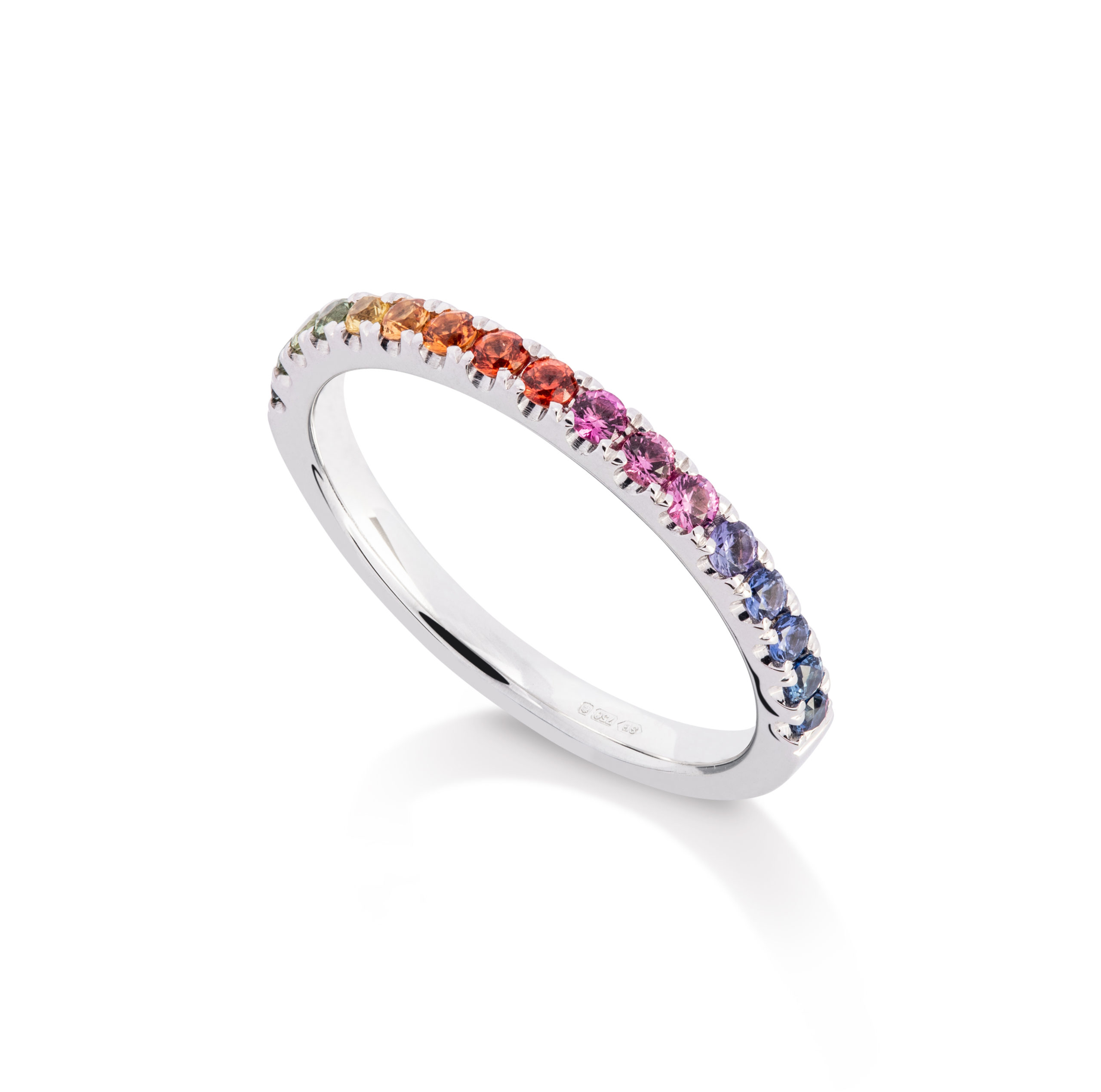 Rainbow Sapphire Ring | Jeweller in Harrogate, Yorkshire | Fattorinis