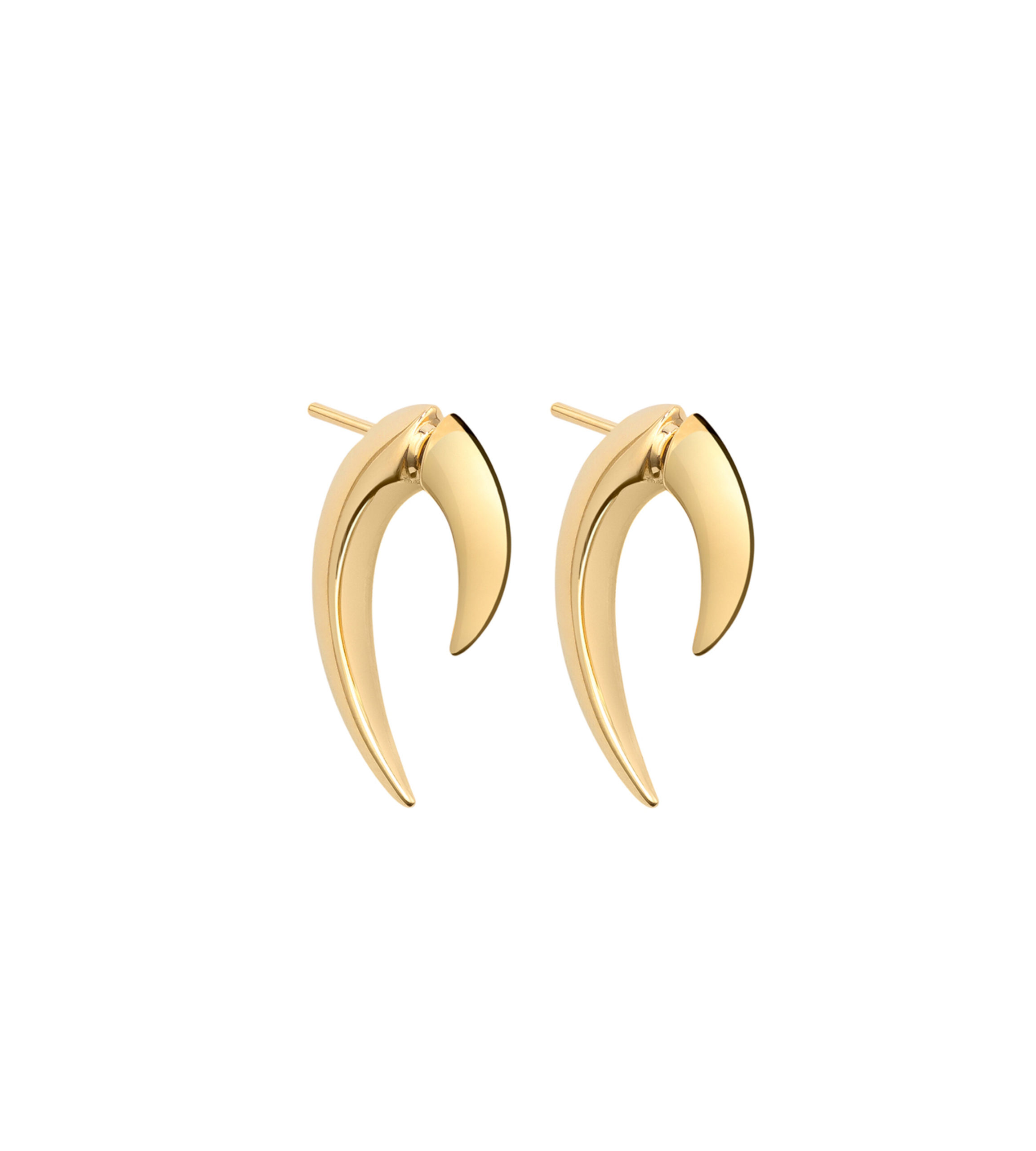 Shaun Leane Yellow Gold Vermeil Talon Small Earrings | Jeweller in ...
