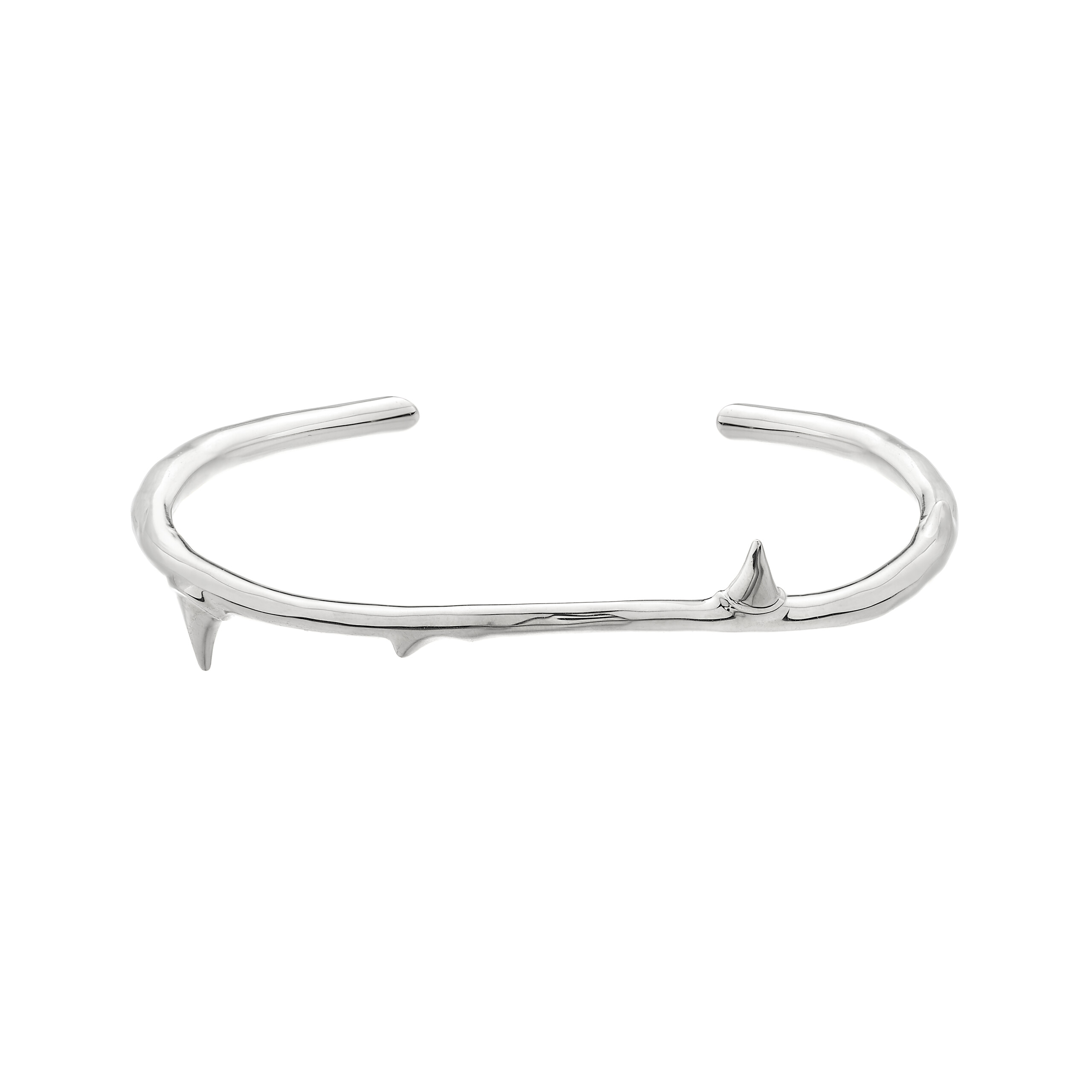 Shaun Leane Silver Rose Thorn Bangle | Jeweller in Harrogate, Yorkshire | Fattorinis