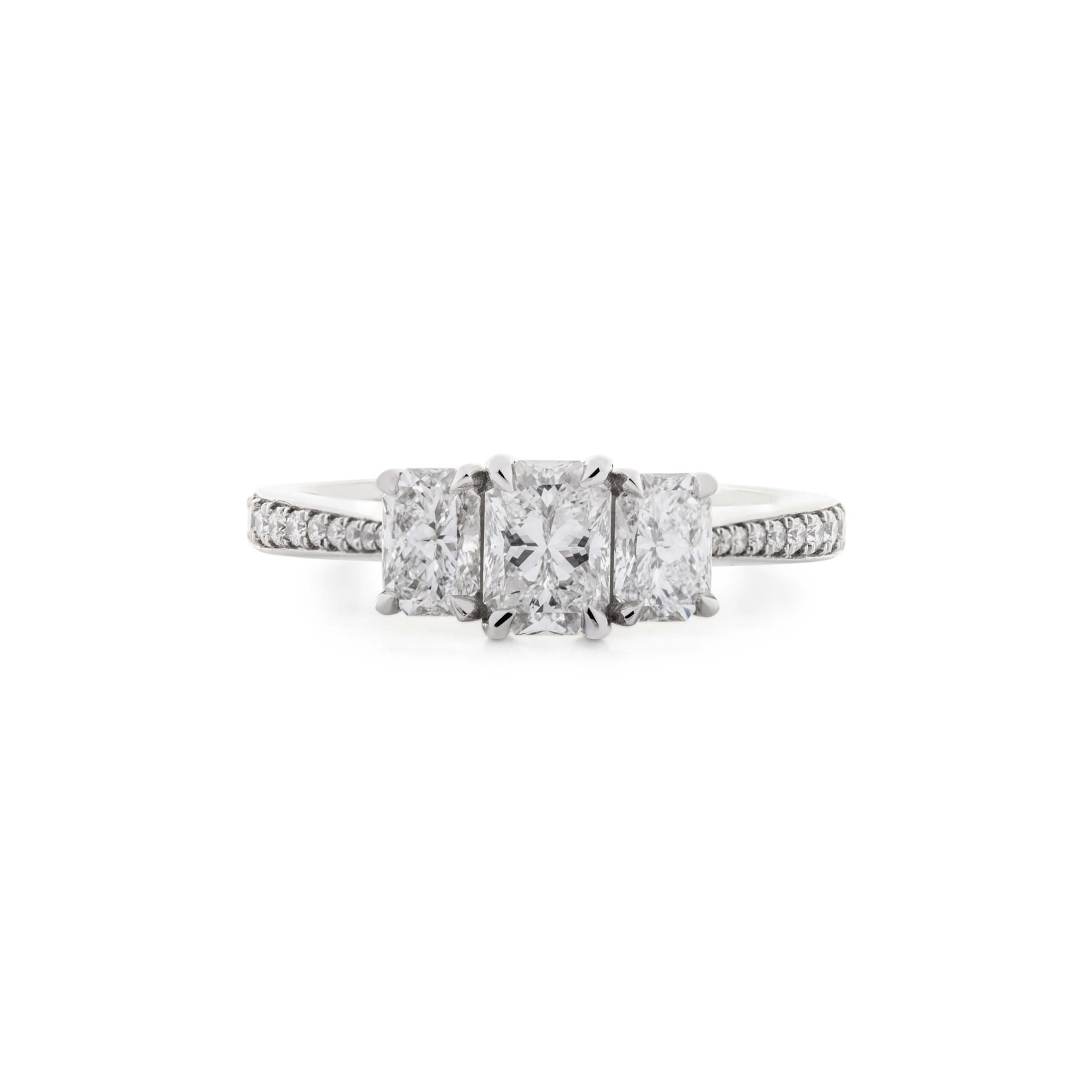 Phoenix Cut Diamond 1.13ct Three Stone Ring | Jeweller in Harrogate ...