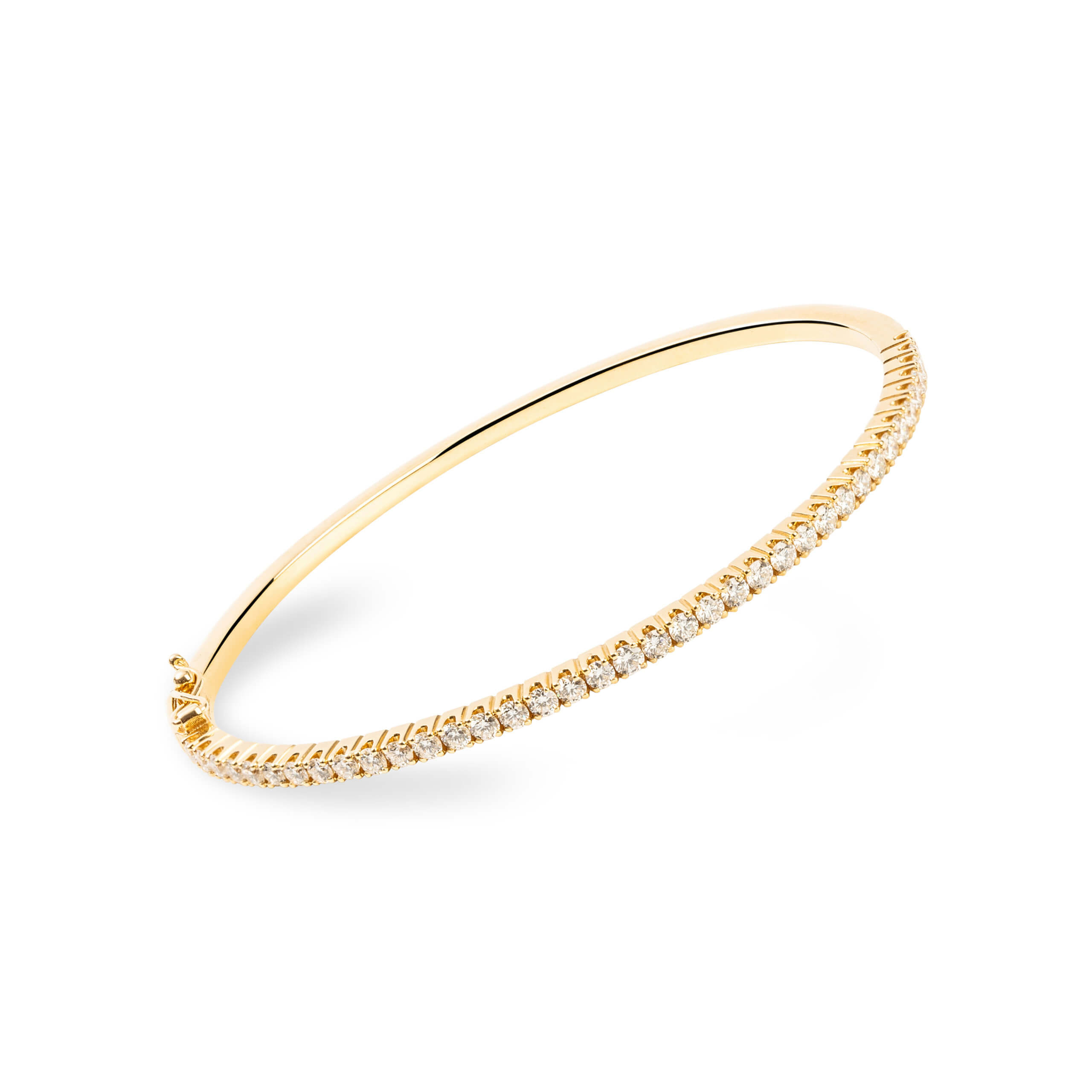Diamond Set 1.59ct Classic Bangle | Jeweller in Harrogate, Yorkshire ...