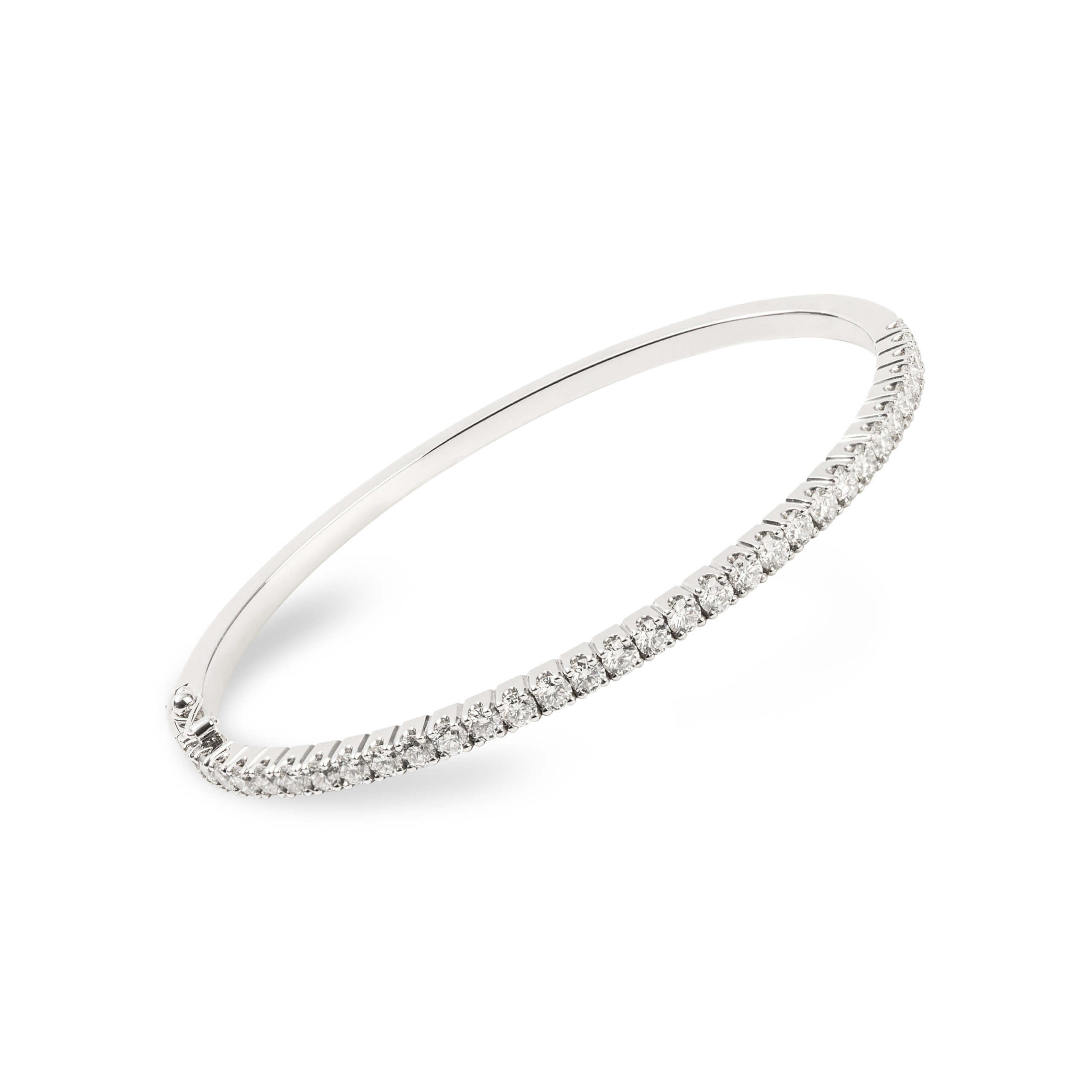 Diamond Set 2.50ct Classic Bangle | Jeweller in Harrogate, Yorkshire ...