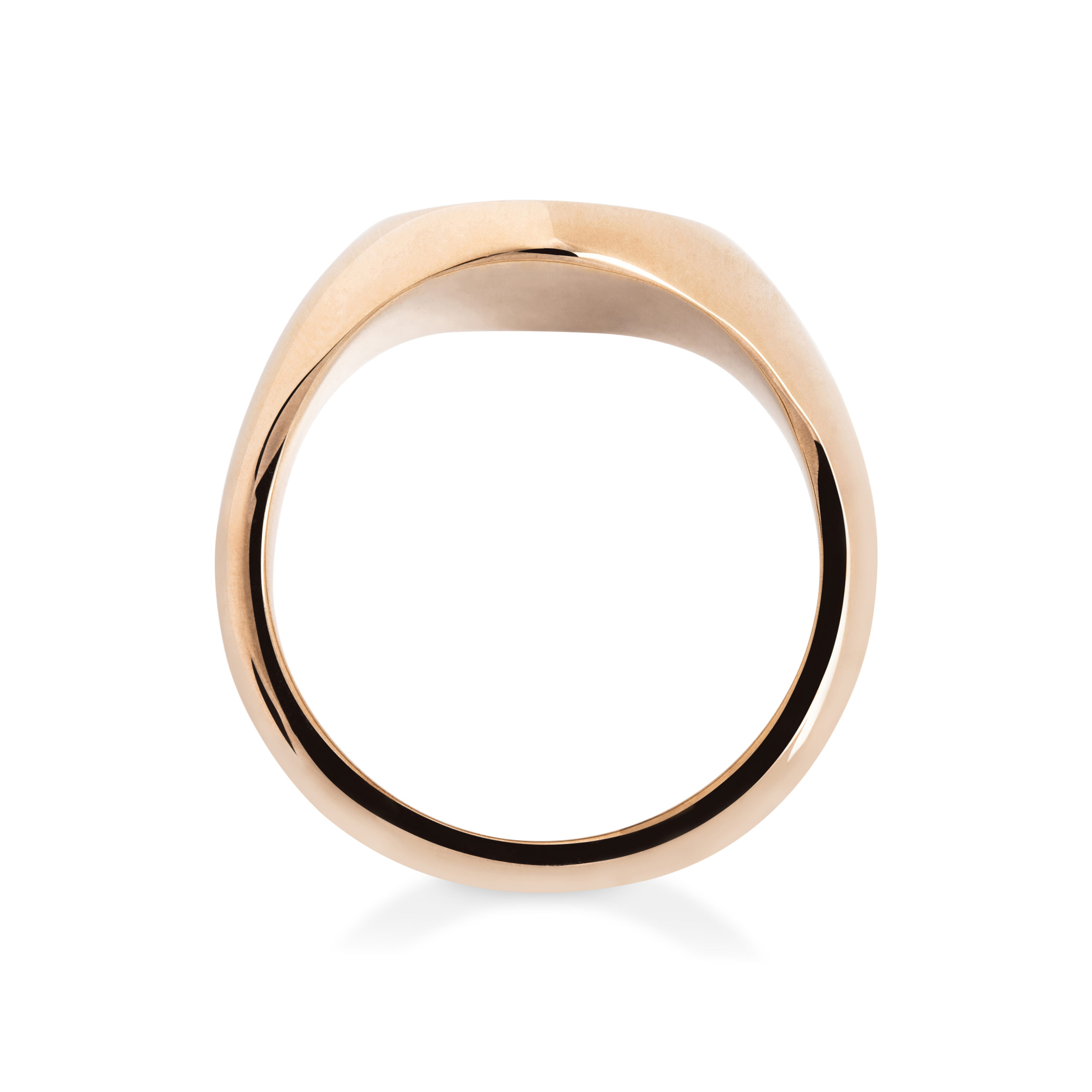 Yellow Gold Oval Large Signet Ring | Jeweller in Harrogate, Yorkshire ...